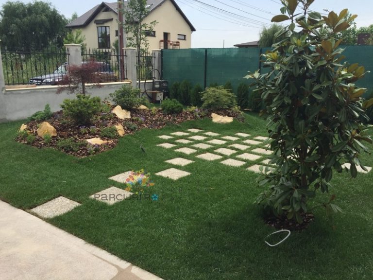 Amenajare și design de grădini și spații verzi, inclusiv plantare de ...